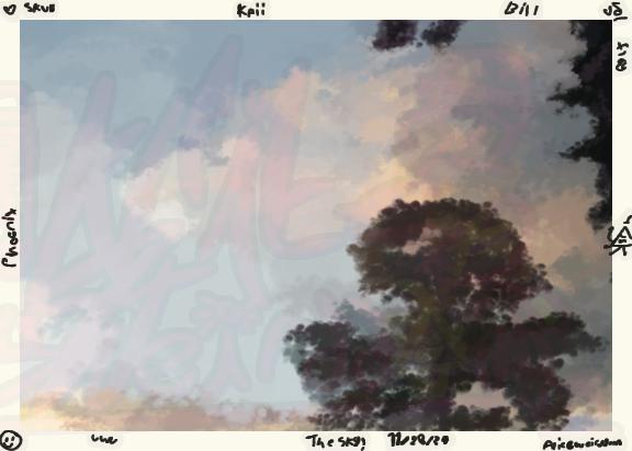 The sky! - ibisPaint