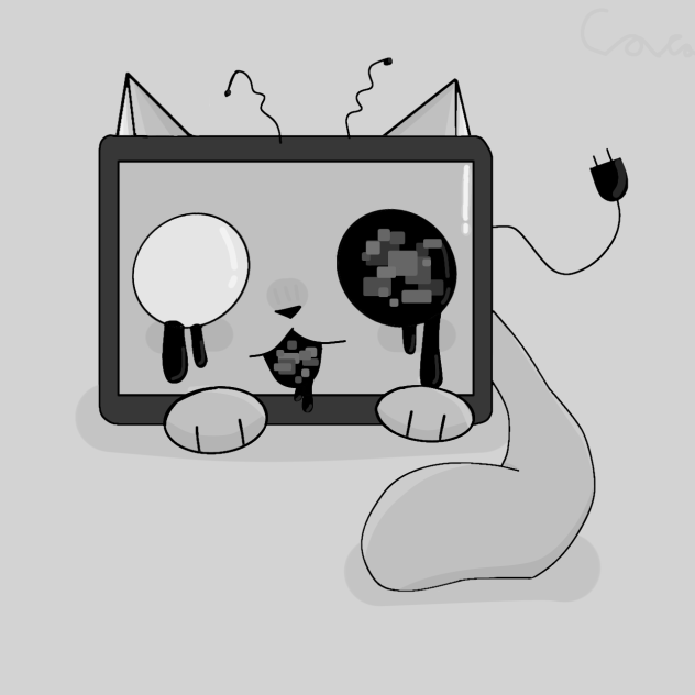 TV Cat - ibisPaint