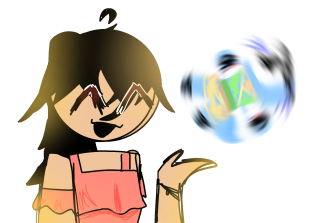 Me and my oc having fun! - ibisPaint