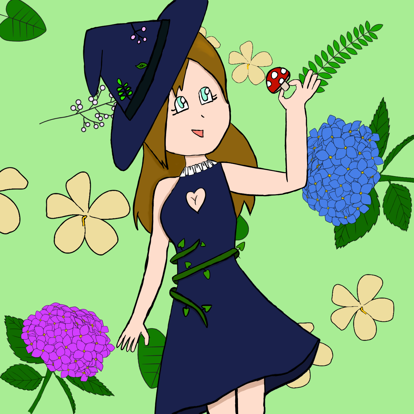 Plant Witch - ibisPaint