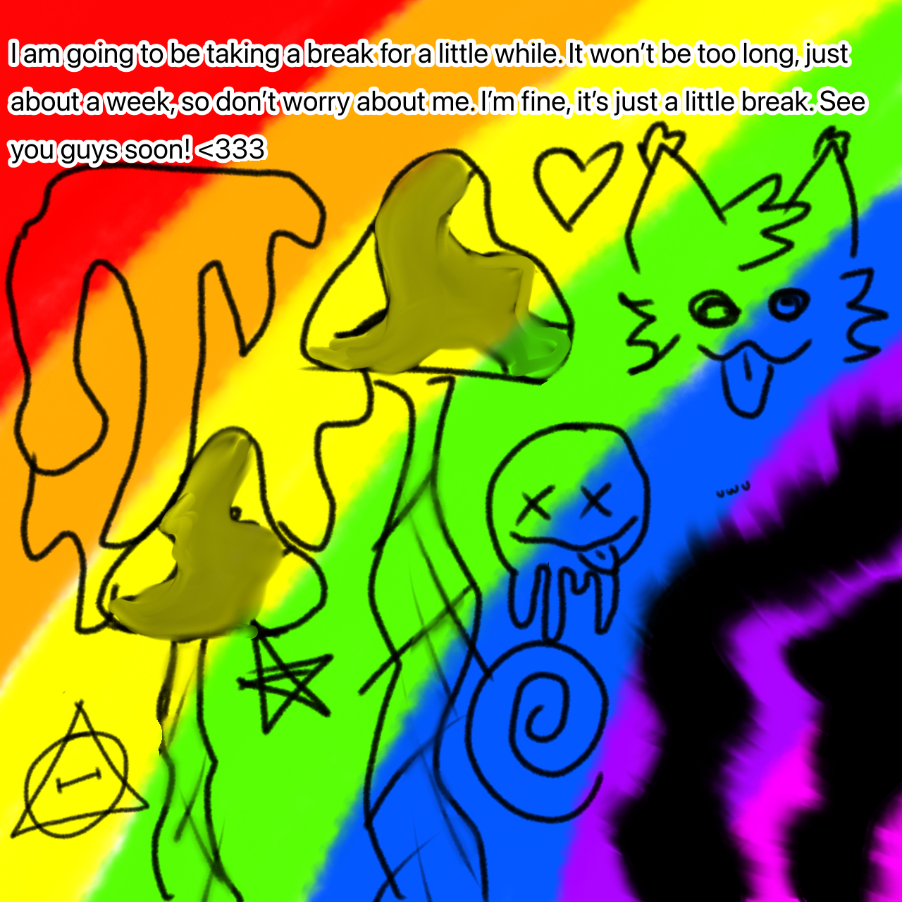 Going on break - ibisPaint