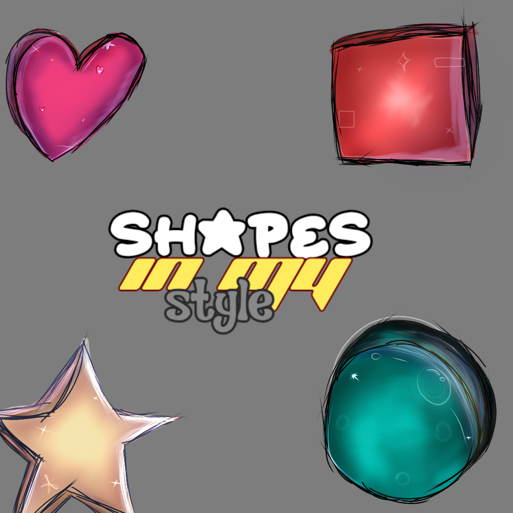 Shapes in my style - ibisPaint