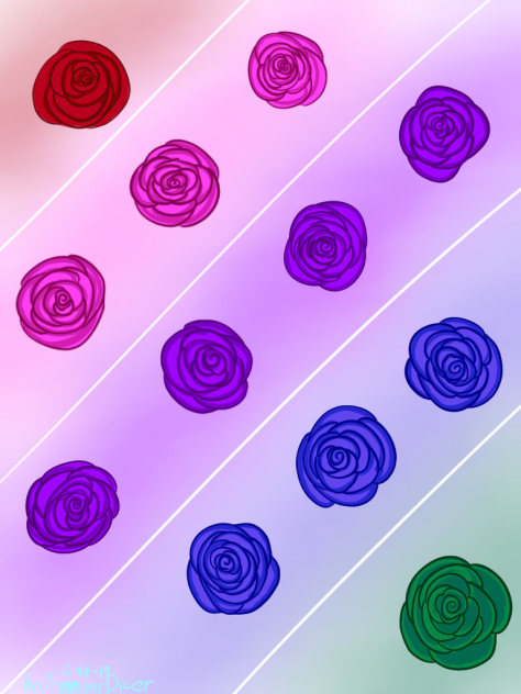 Sweet Roses - Speedpaint - ibisPaint