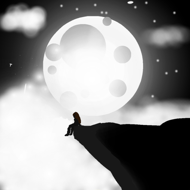 lua de cristal - ibisPaint