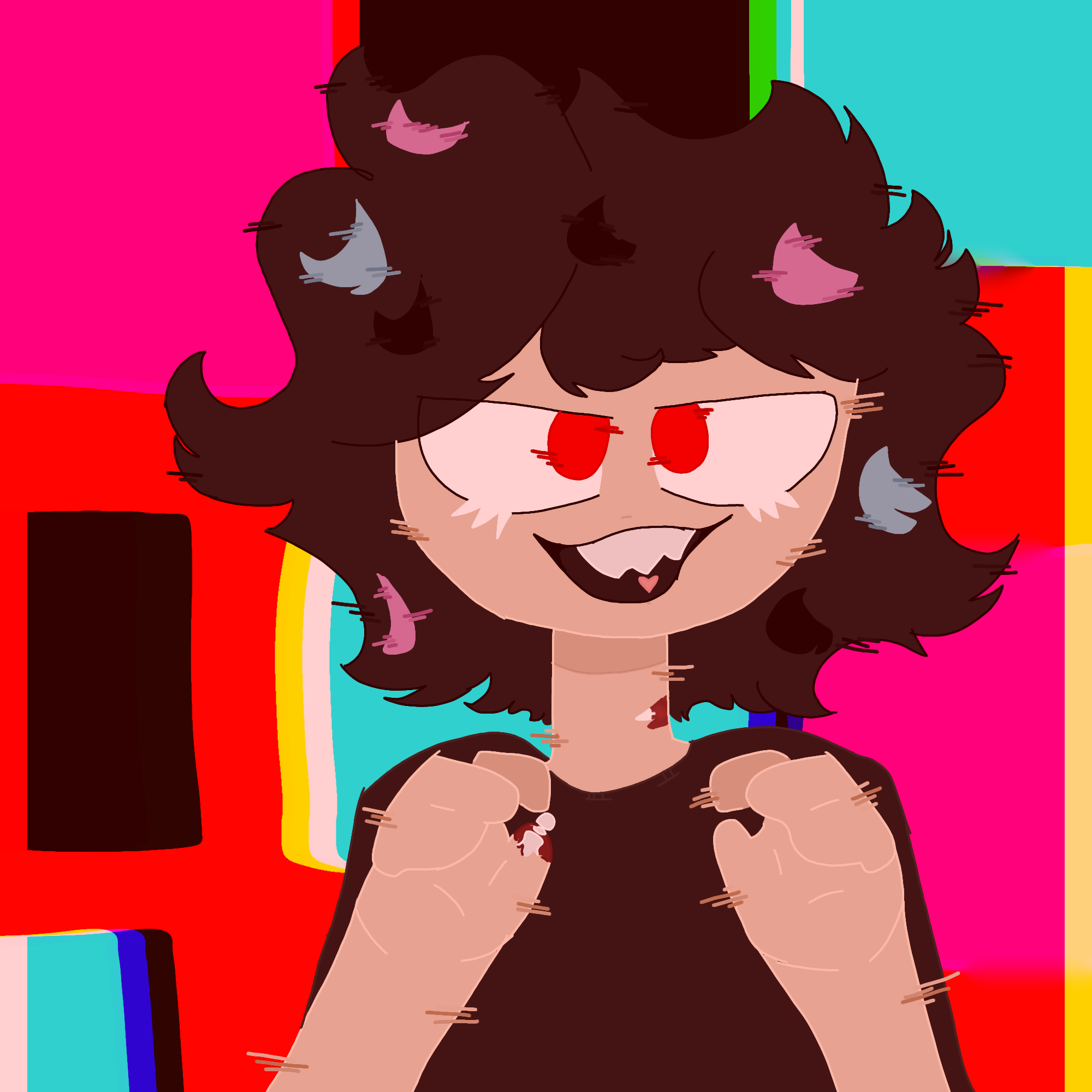 glitch(repost) - ibisPaint