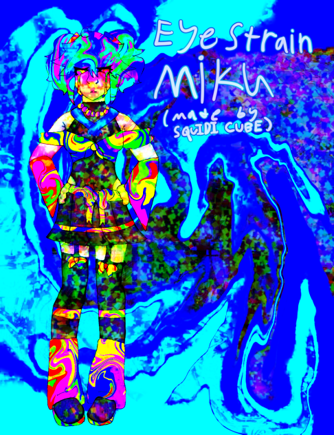 eyestrain miku💙🩵 - ibisPaint