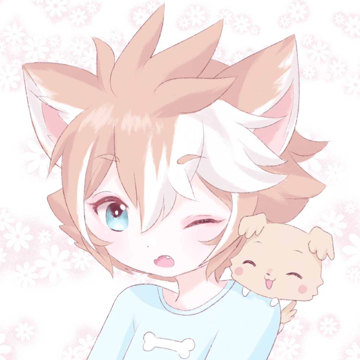 gorou and chibimaru - ibisPaint