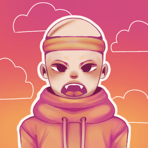 Sunset character - ibisPaint