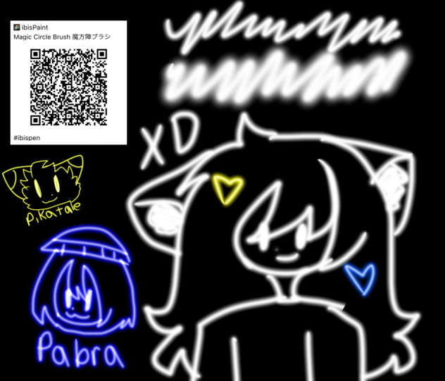 magic circle brush pen code - ibisPaint