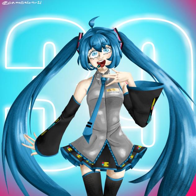 Happy Miku Day - ibisPaint