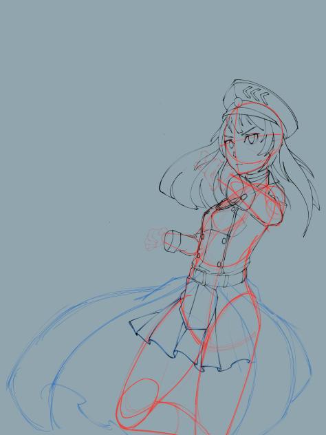 (wip) Character design - ibisPaint