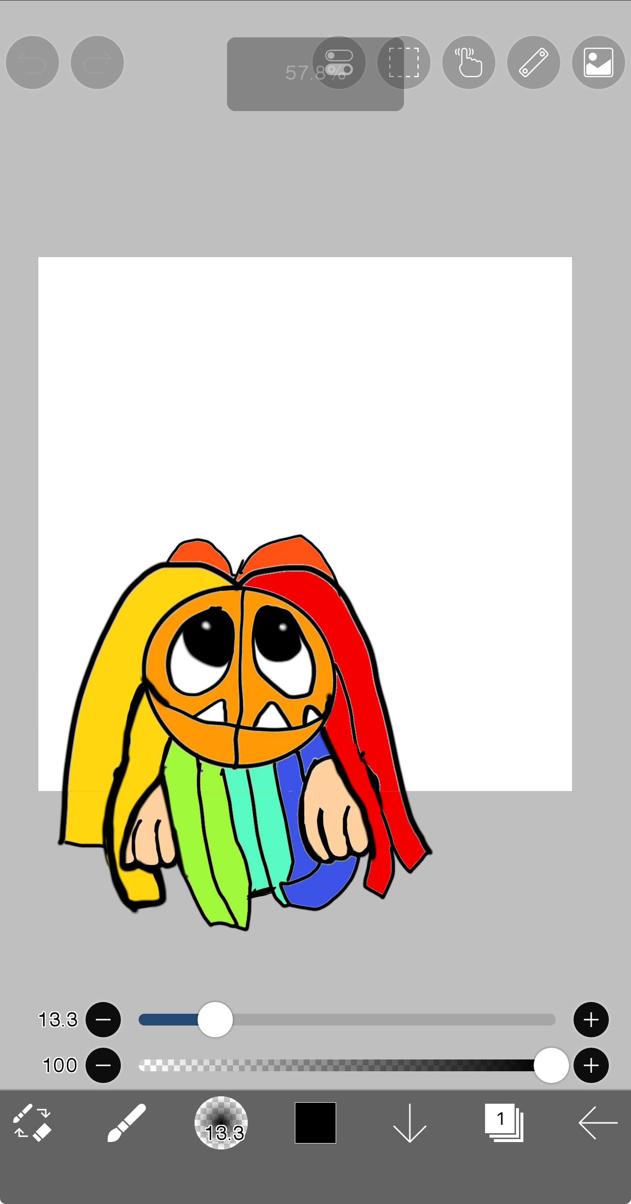 Yarnaby frame burst - ibisPaint