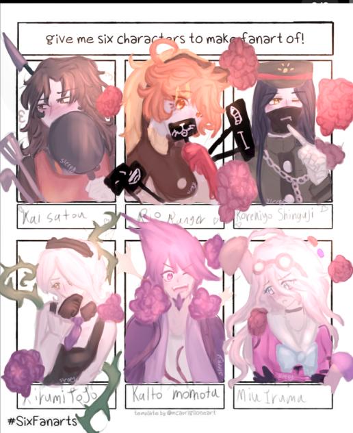 6 Characters - ibisPaint