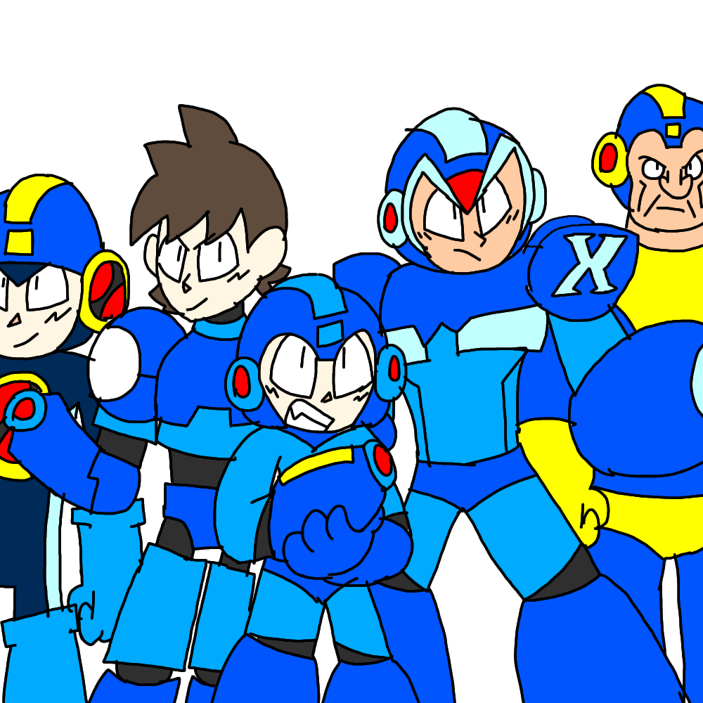 Mega Men - ibisPaint
