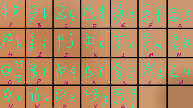 An ancient language - ibisPaint