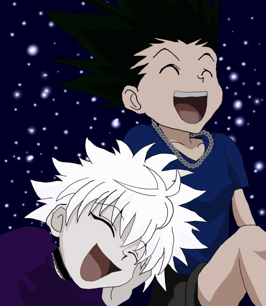 gon+killua hxh - ibisPaint