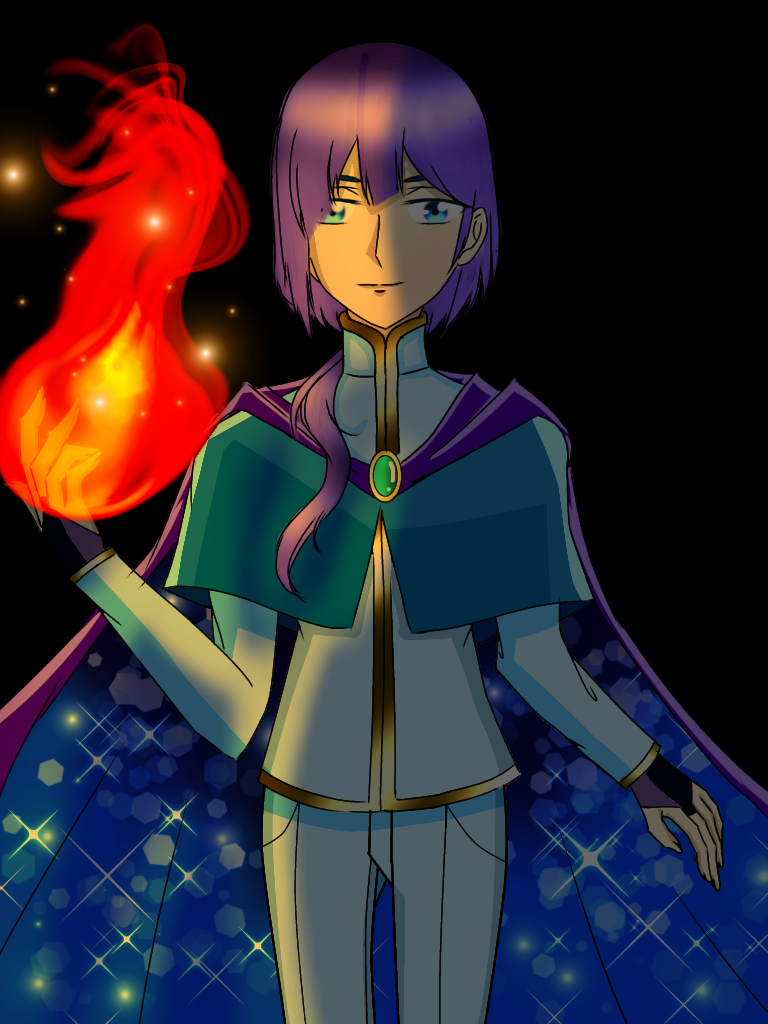 Fire Mage - ibisPaint