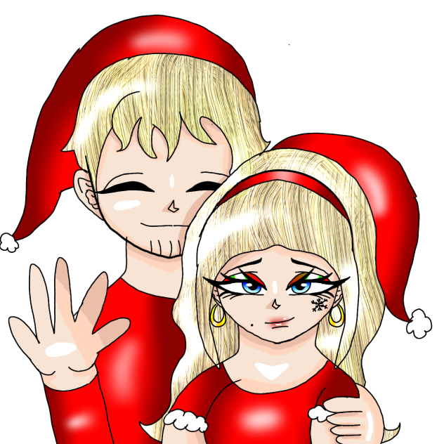 santa y señora claus - ibisPaint