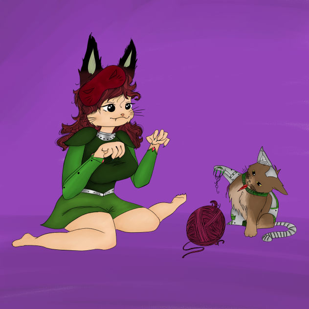 Bluey and Freya - ibisPaint