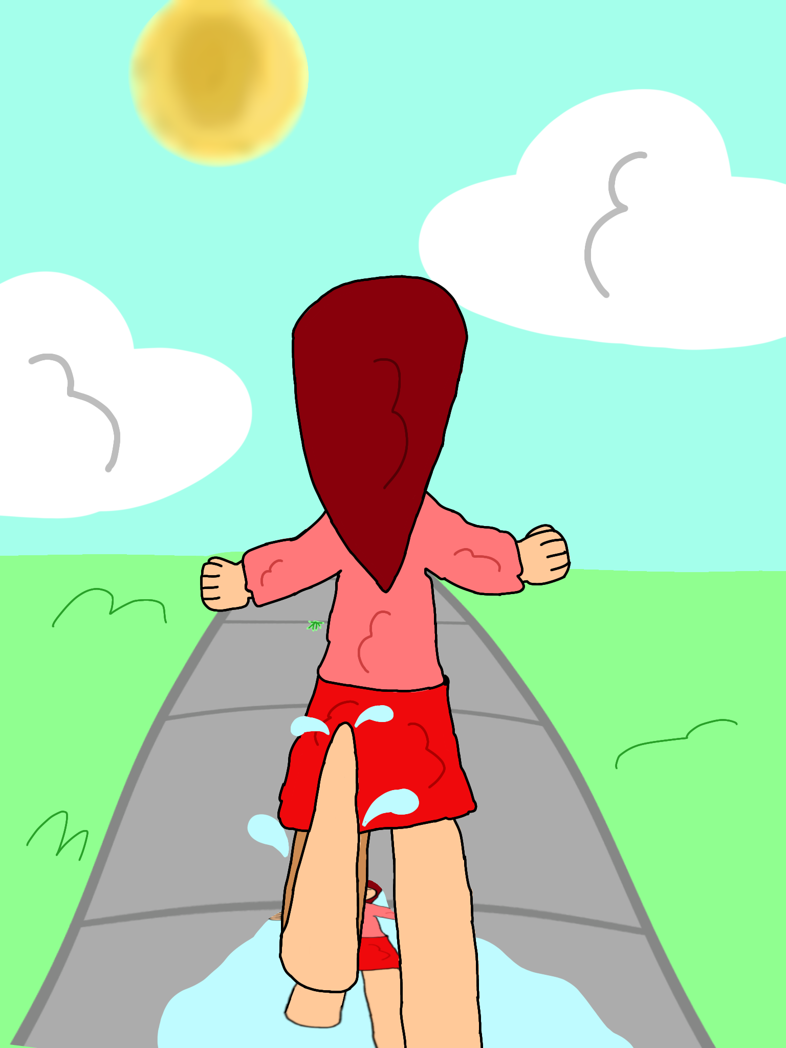 running girl - ibisPaint