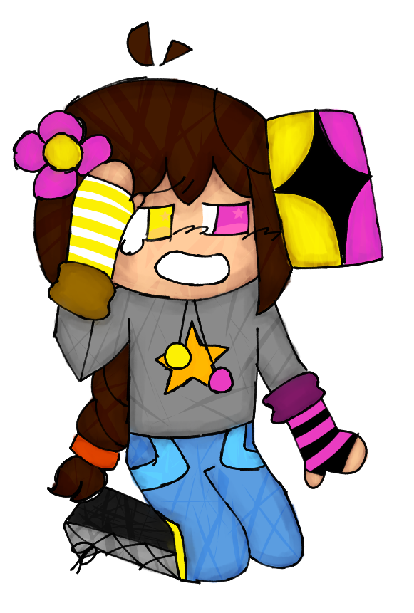 Masky Pain Sprite - ibisPaint