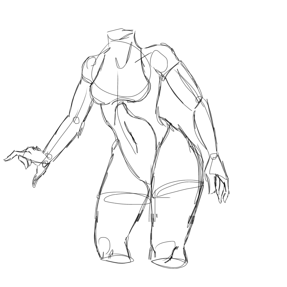 Female anatomy base - ibisPaint