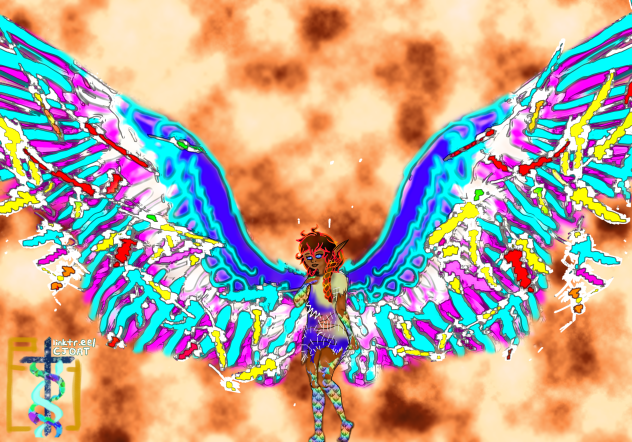 Chymrali at Full Wing Length - ibisPaint