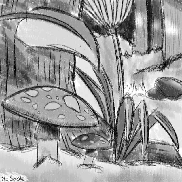 quiet forest - ibisPaint