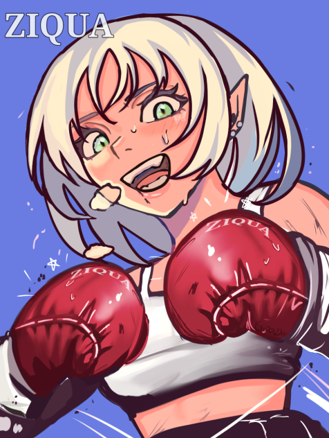 ZIQUA Boxing - ibisPaint