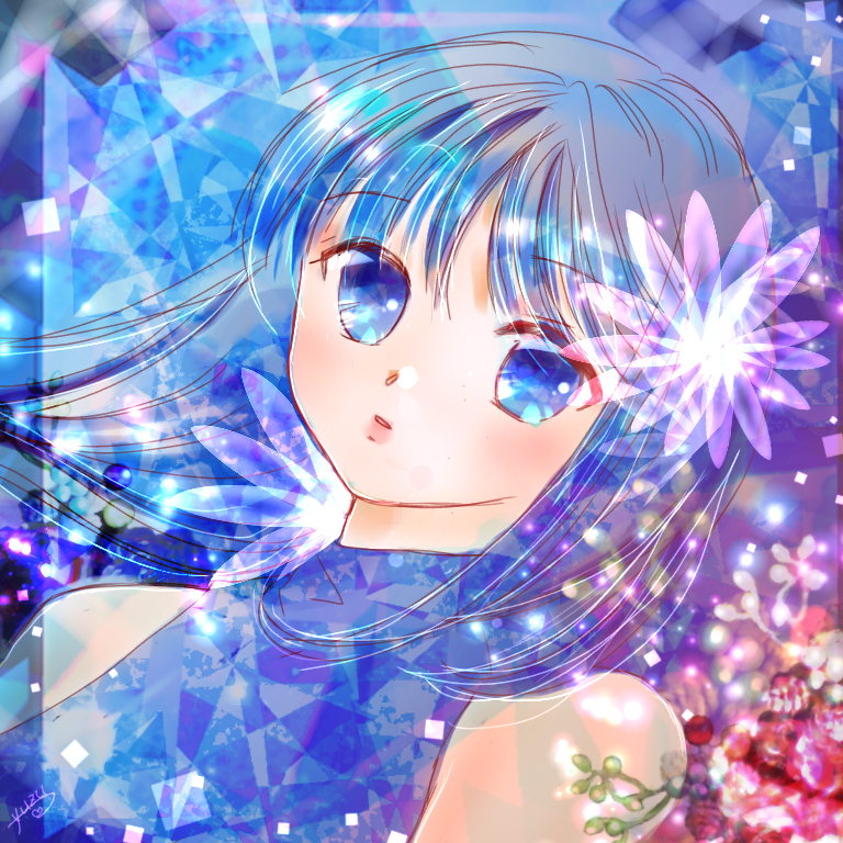 Blue sapphire - ibisPaint