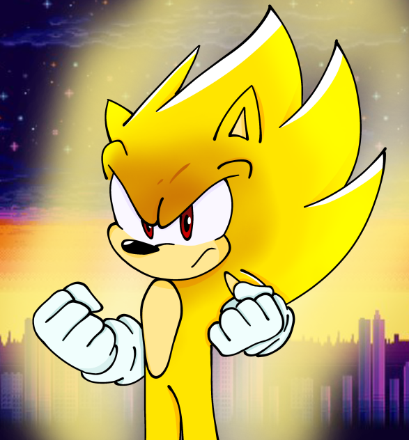 Super Sonic normal - ibisPaint
