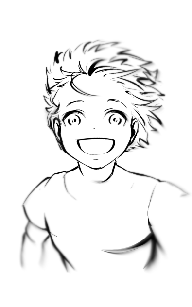 happy boy - ibisPaint
