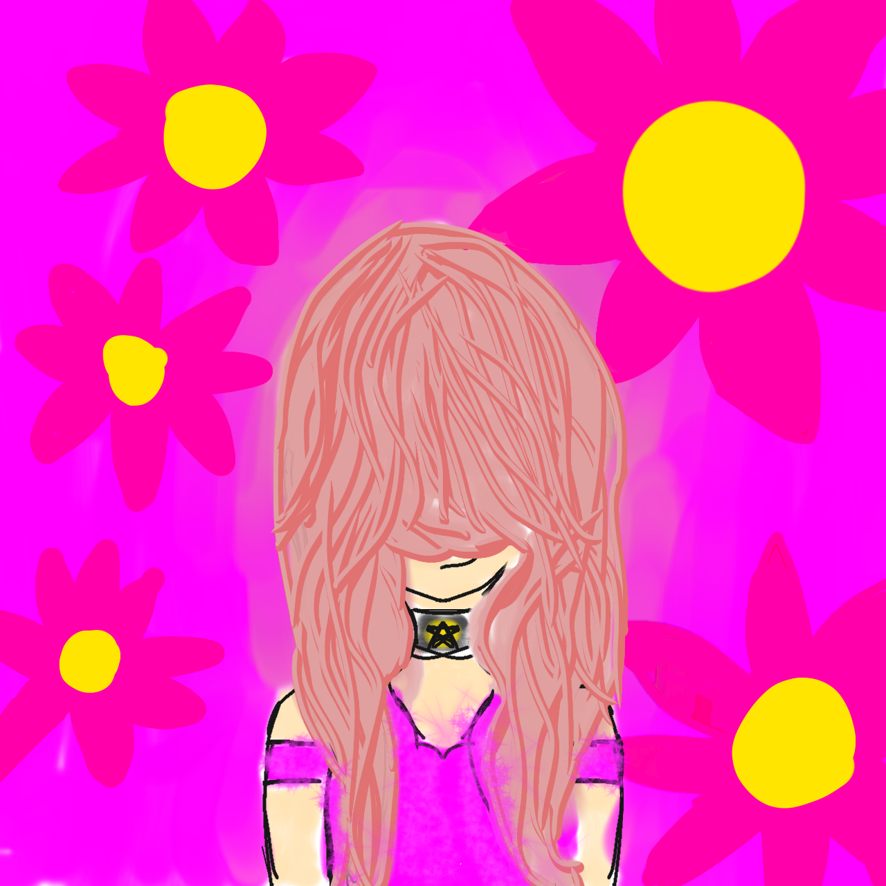 outubro rosa - ibisPaint