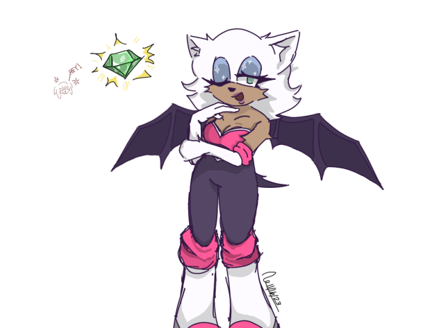 Rouge the Bat - ibisPaint