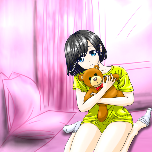 teddy bear - ibisPaint