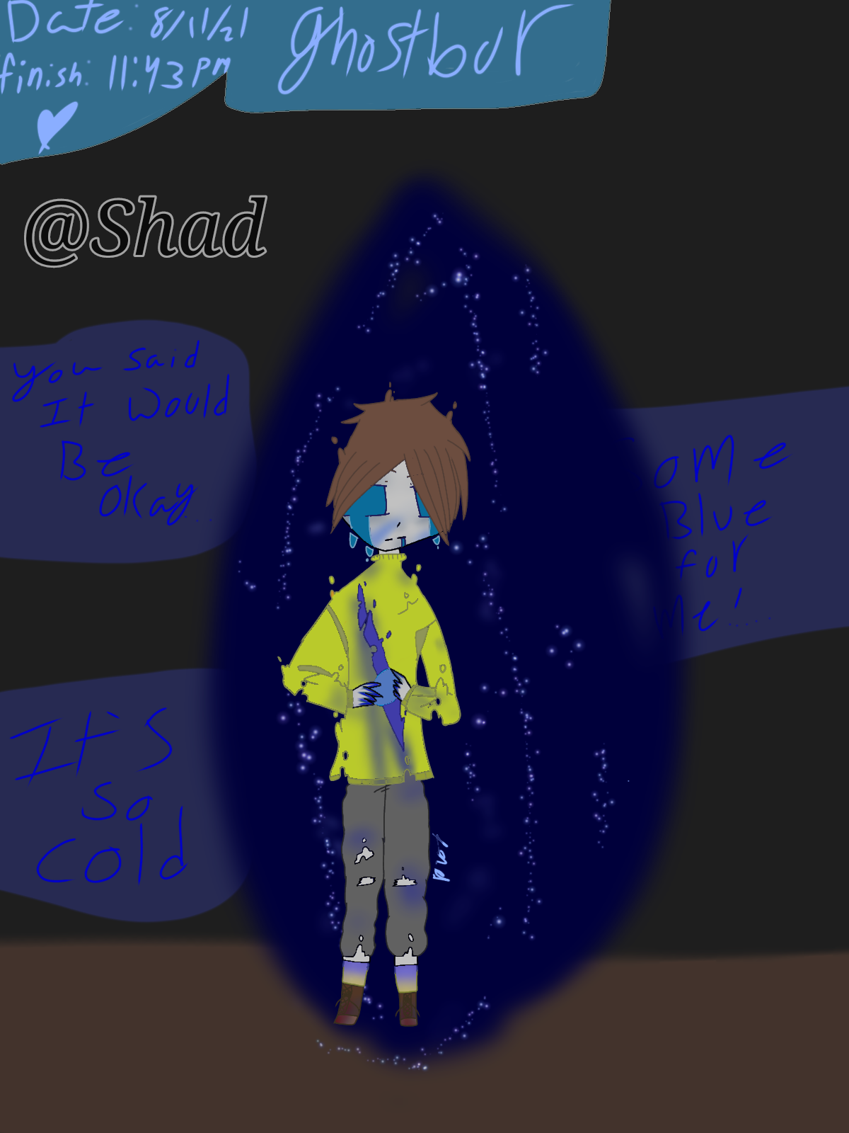 💙 Ghostbur 💙 - ibisPaint