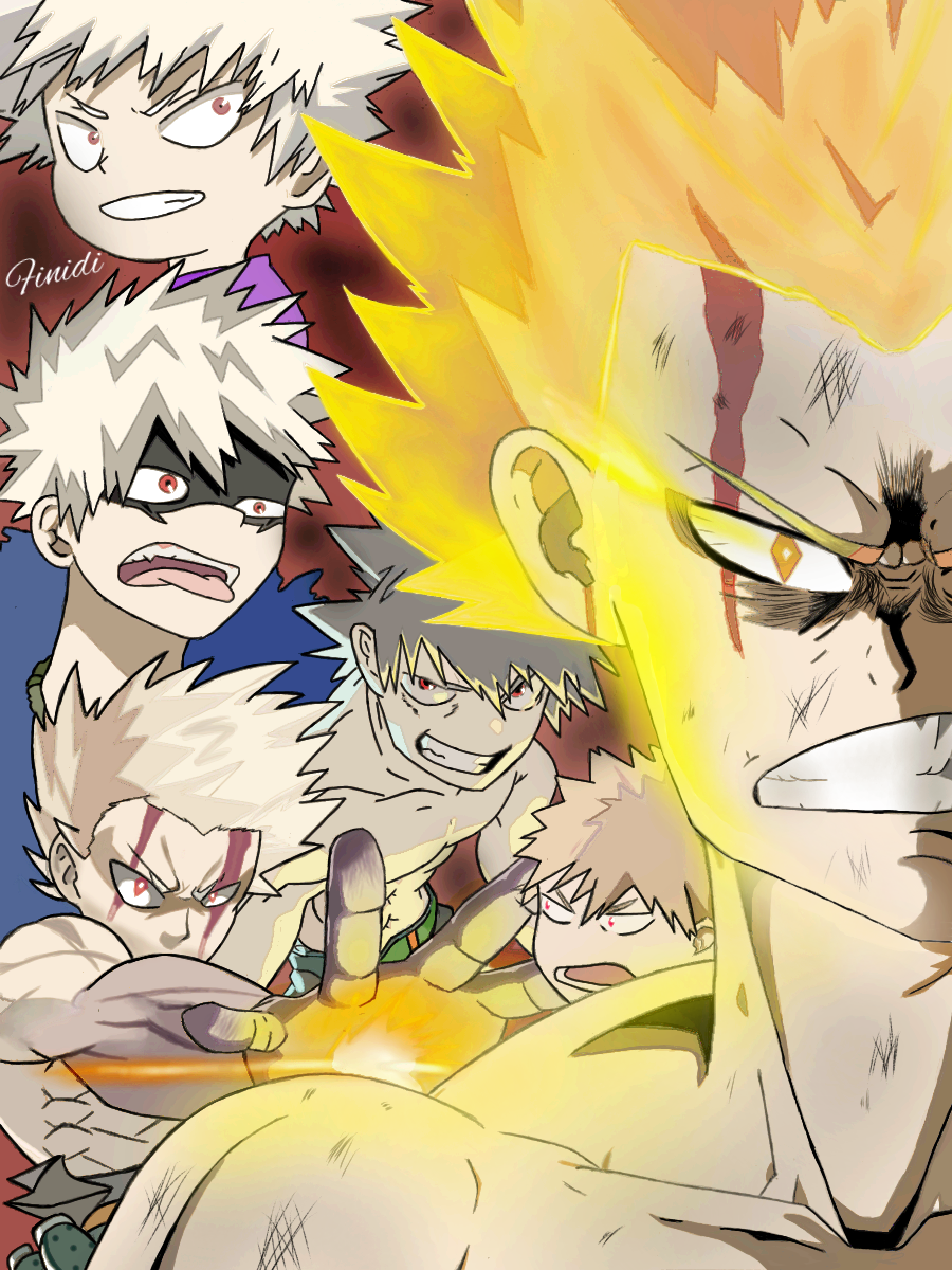 Katsuki Bakugo - ibisPaint