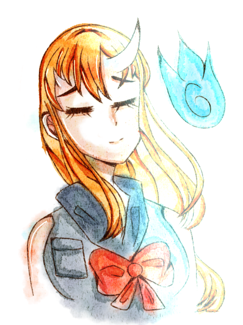 blue fire - ibisPaint