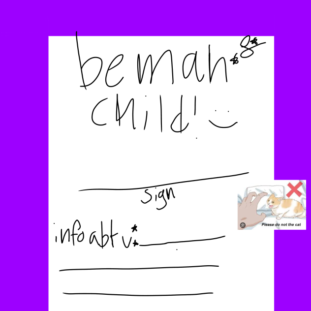 be mah child - ibisPaint
