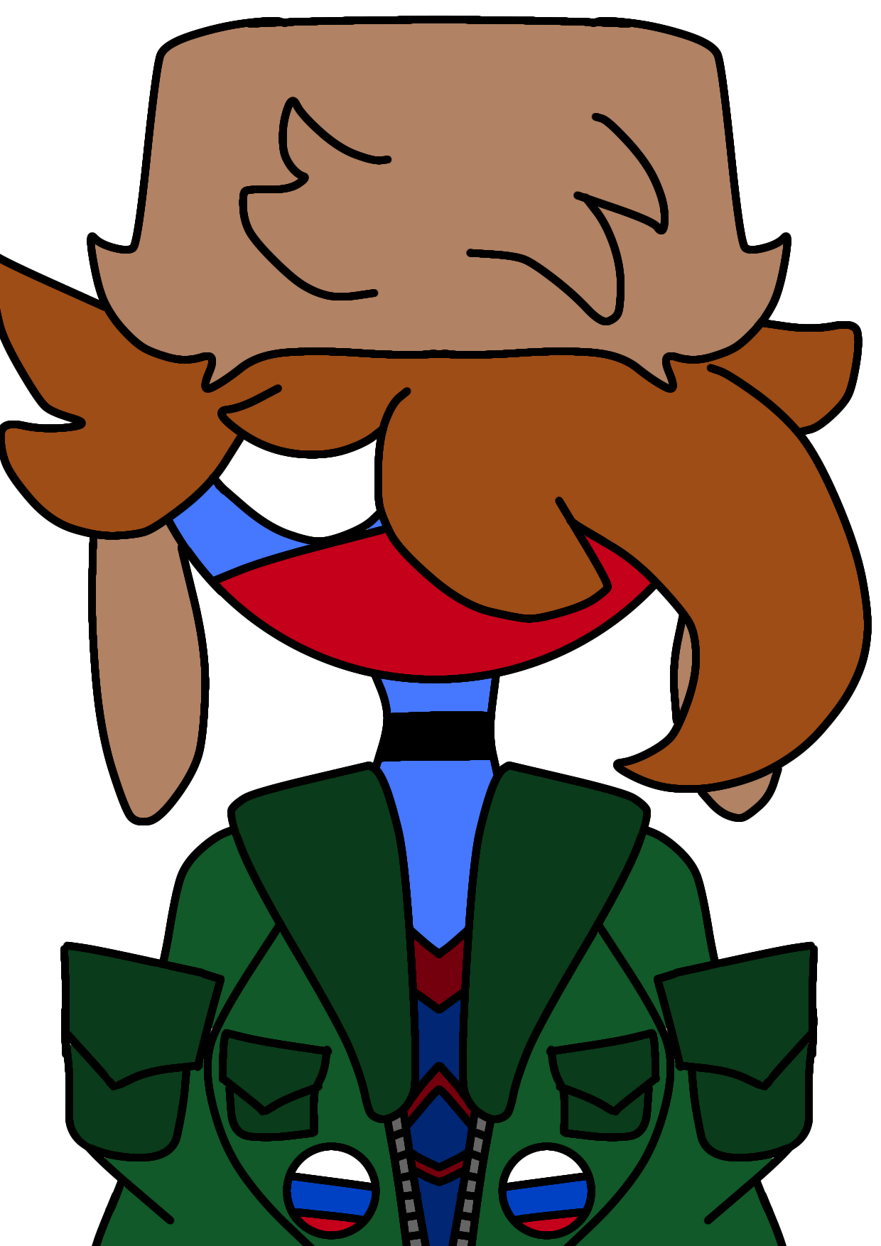 Aussie as Russia 🇷🇺 - ibisPaint