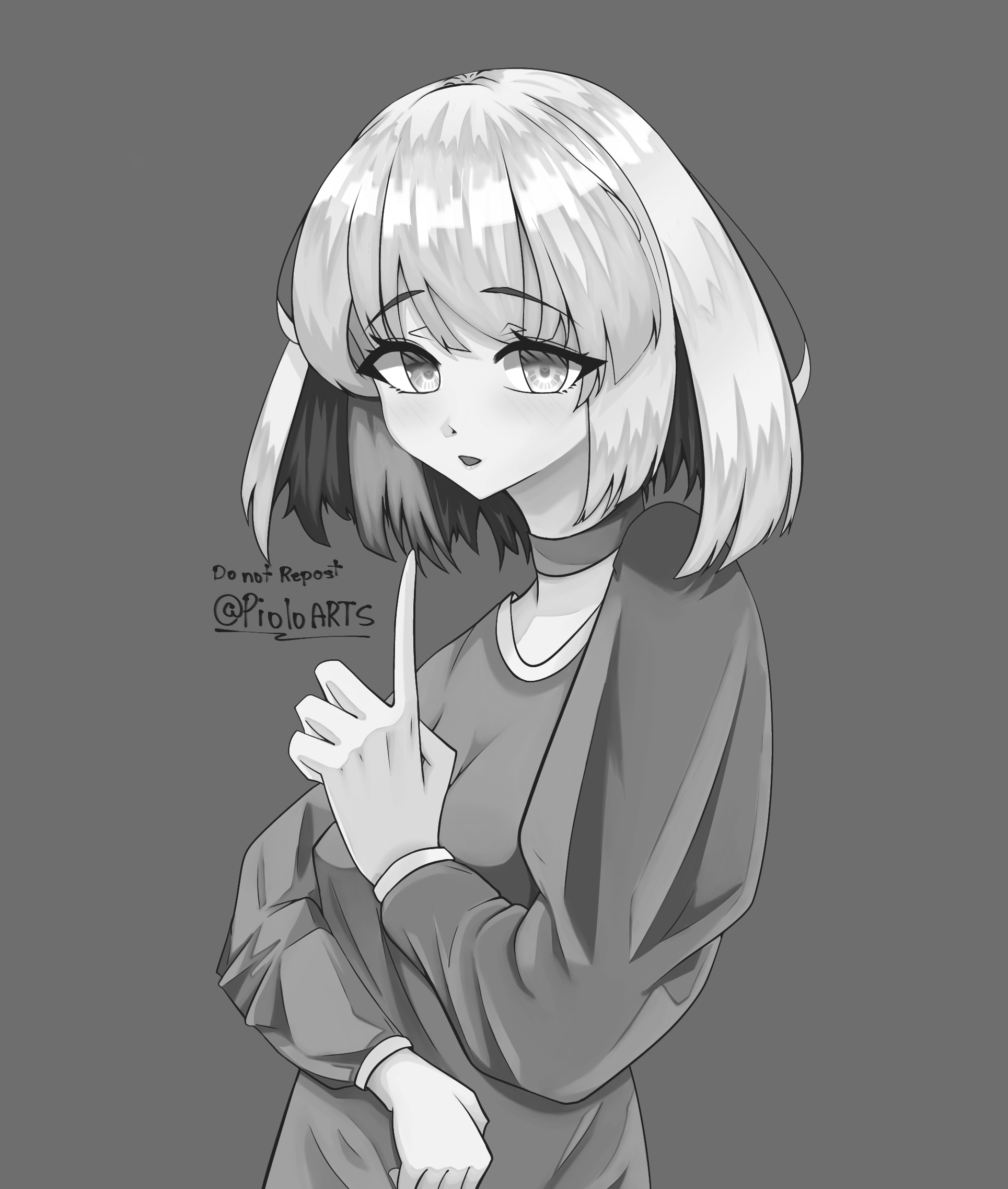 Gray Scale Art - ibisPaint