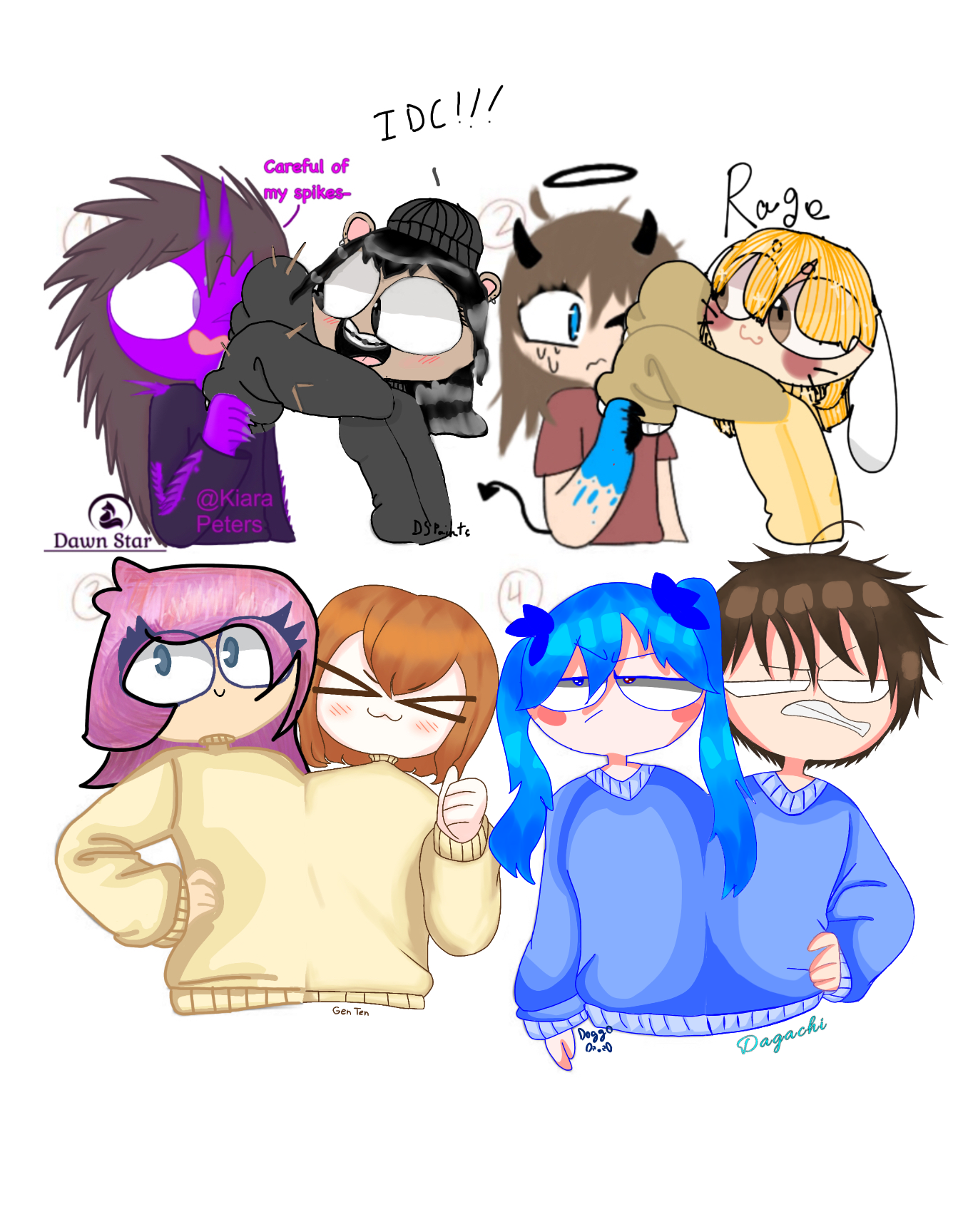 Sweater Collab @SmolDoggo333 - ibisPaint