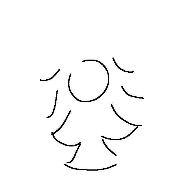 Alien doing a flip - ibisPaint