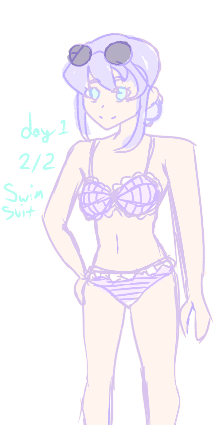 Day one swimsuit - ibisPaint