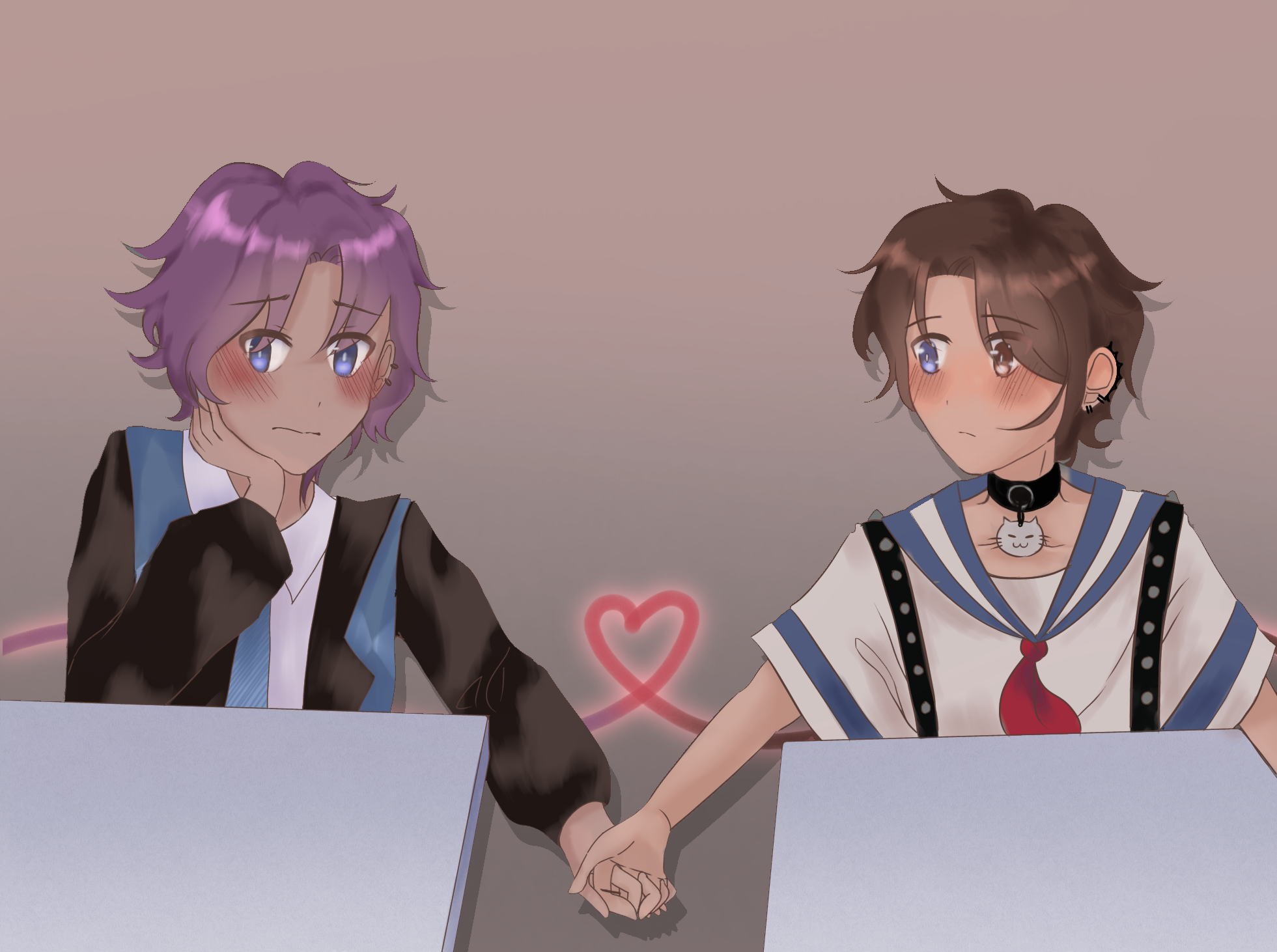 Nerd x goth fan art - ibisPaint