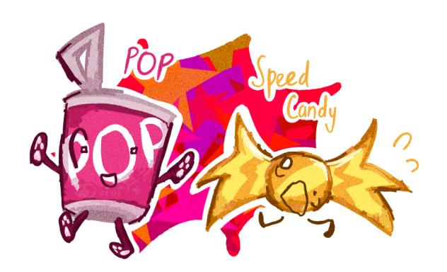 Pop and Speed Candy - ibisPaint