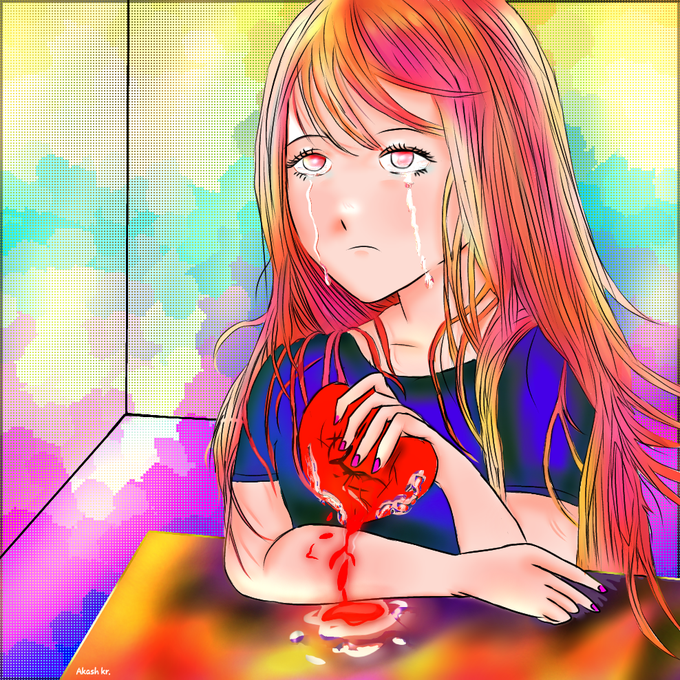 My heart broke down! - ibisPaint