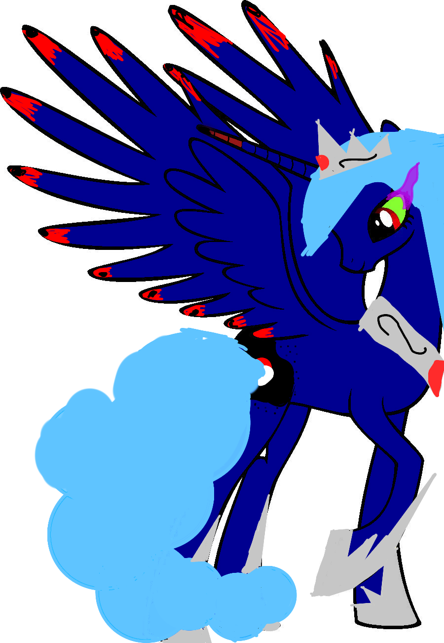 Princess of Lunar Eclipses - ibisPaint