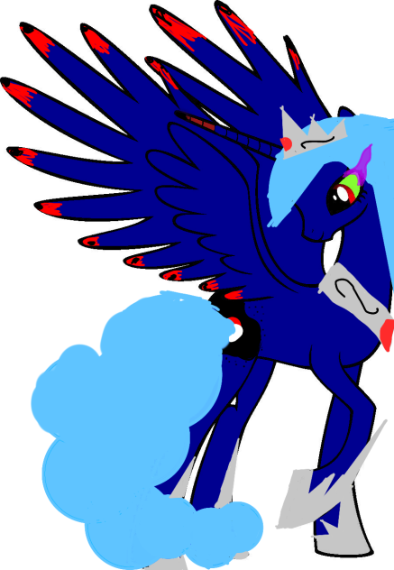 Princess of Lunar Eclipses - ibisPaint