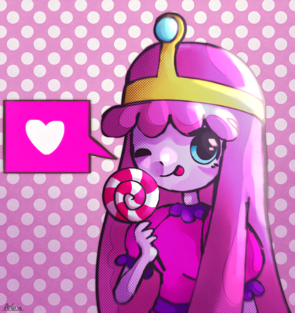 princess bubble gum - ibisPaint